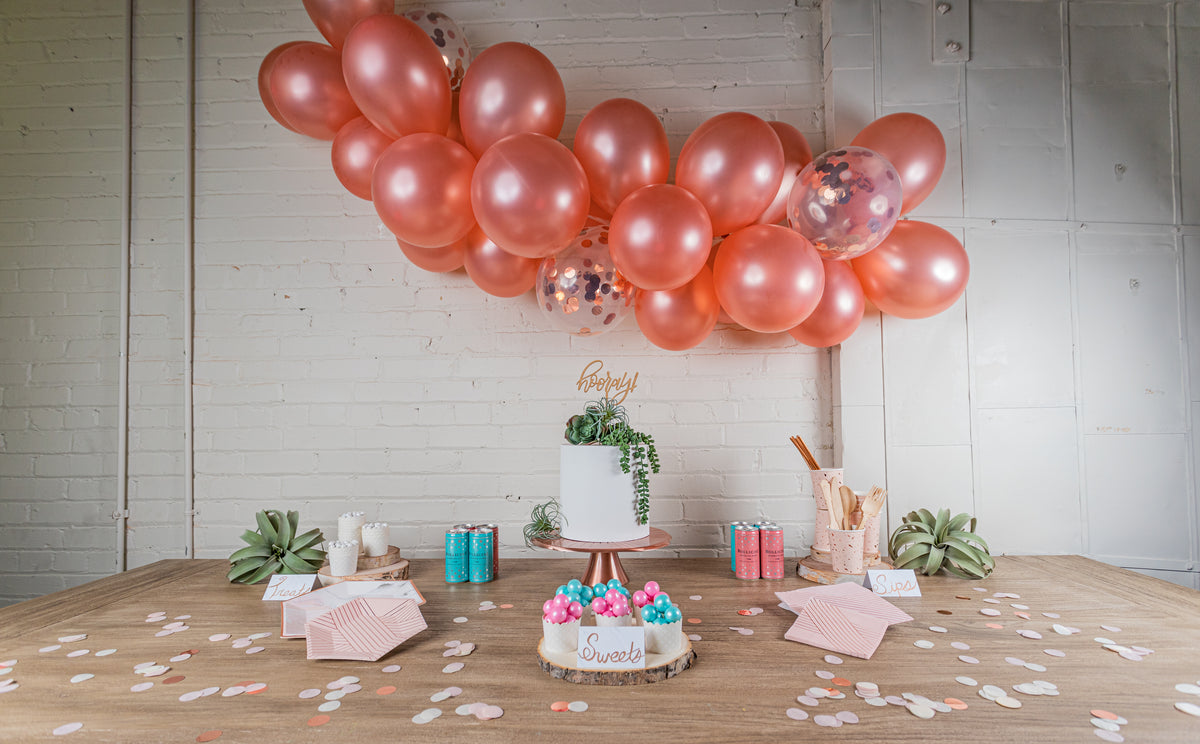 Rose Gold and Marble Party - My Party Hero